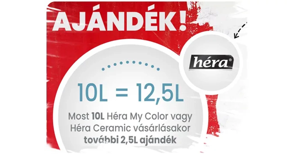 Héra színes akció, kizárólag üzleteinkben