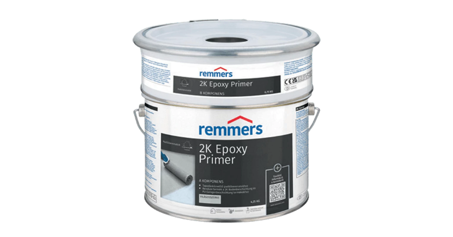Remmers 2K Alapozó Epoxy Primer 5 Kg Világos Szürke - Festékbolt és ...