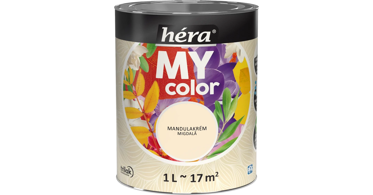 Héra My Color /Héra Prémium/ színes falfesték, Mandulakrém 1 L -Trilak ...