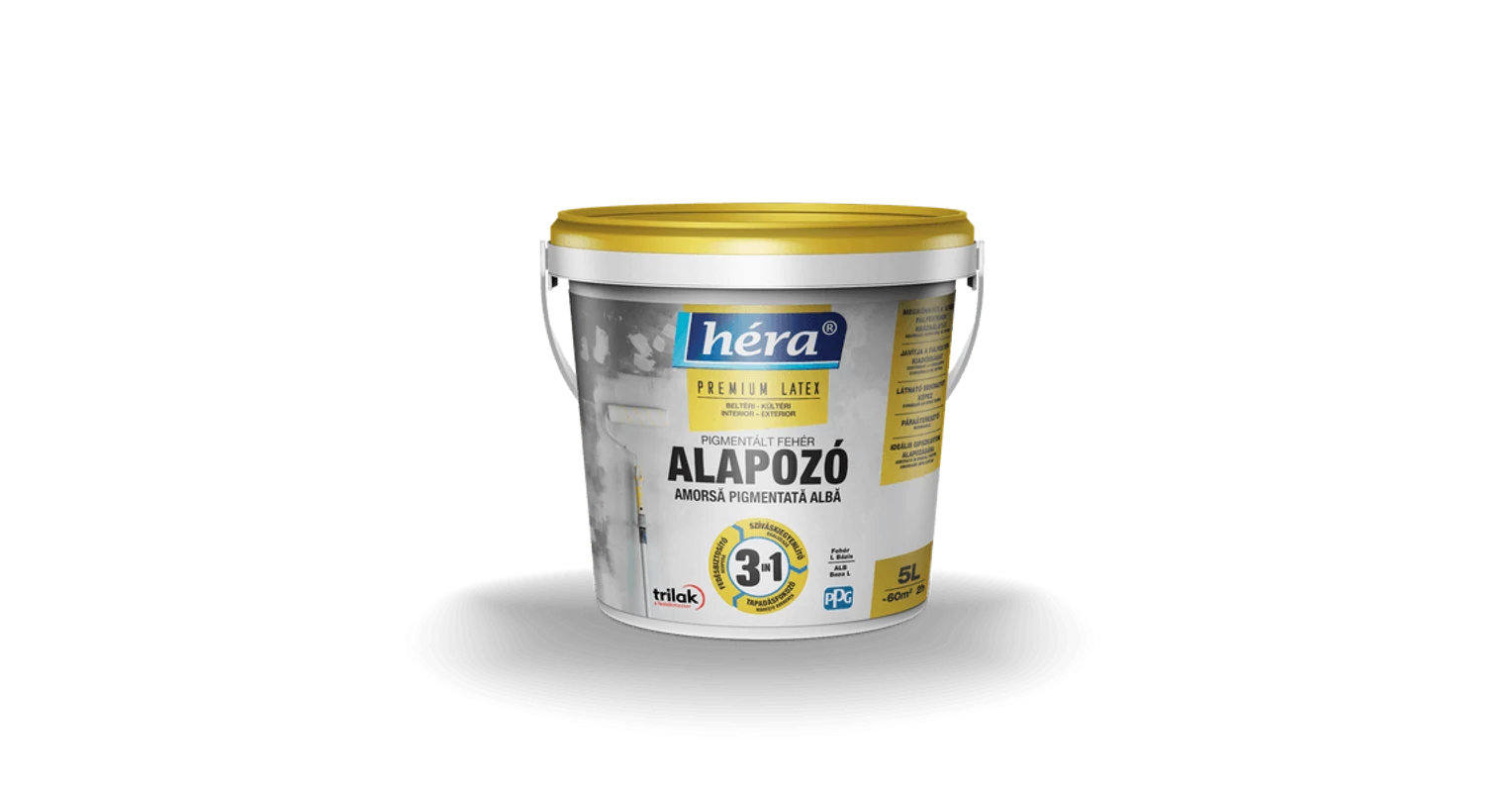 Héra Prémium 3in1 Alapozófesték, Fehér, 5 L -Trilak - Festékbolt és ...